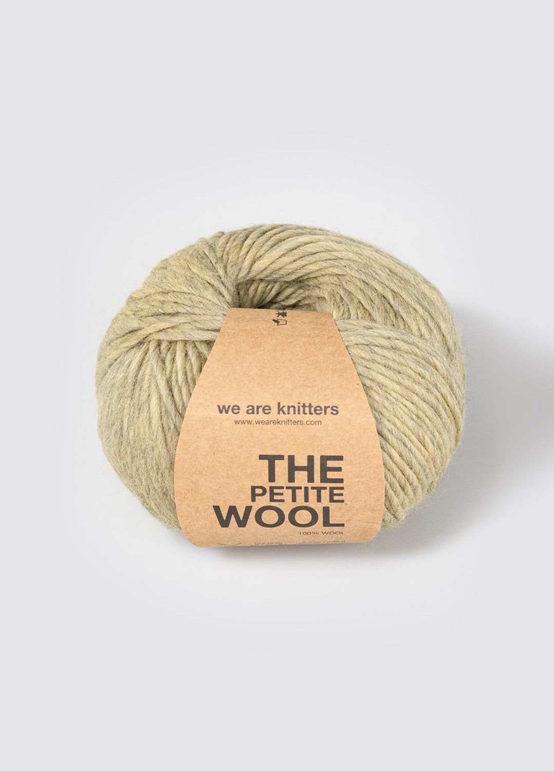 Petite Wool Spotted Earthy Green – We Are Knitters